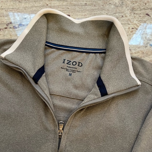 Izod | Jackets & Coats | Izod Performance Gray Mens Collared Polo Shirt ...